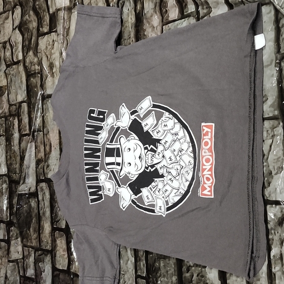 Monopoly | Shirts & Tops | Monopoly Winning Size Medium 8 Monopoly Man ...